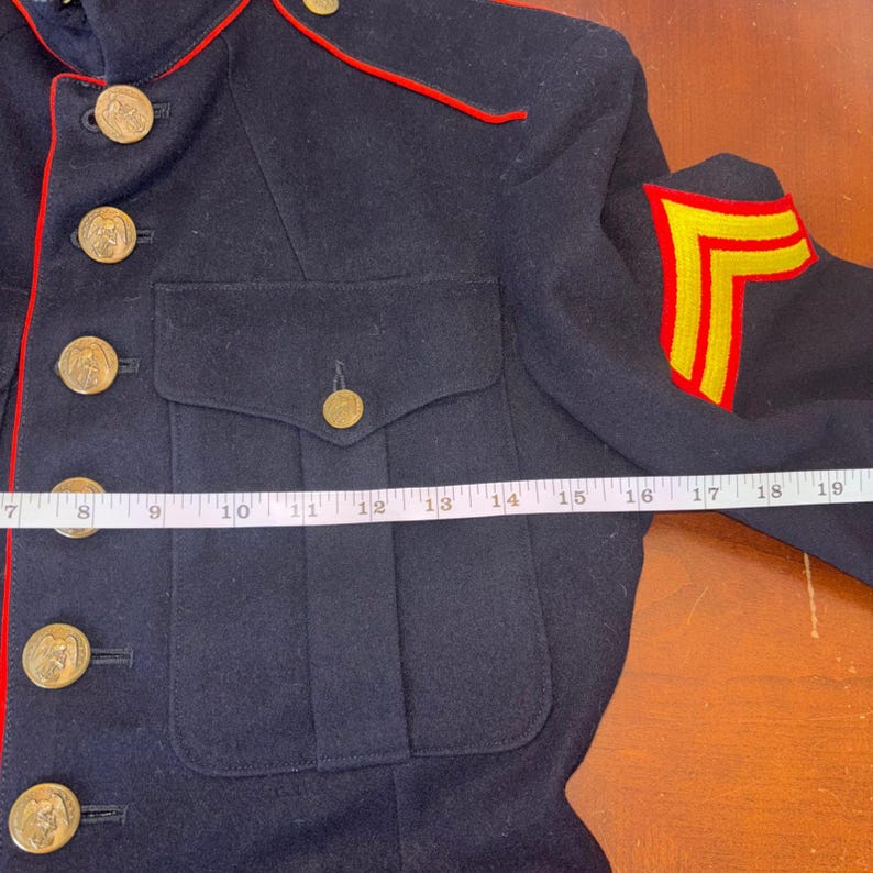 Vintage | US Marine Corps | Small | Dress Blue Uniform | Jacket Only ...