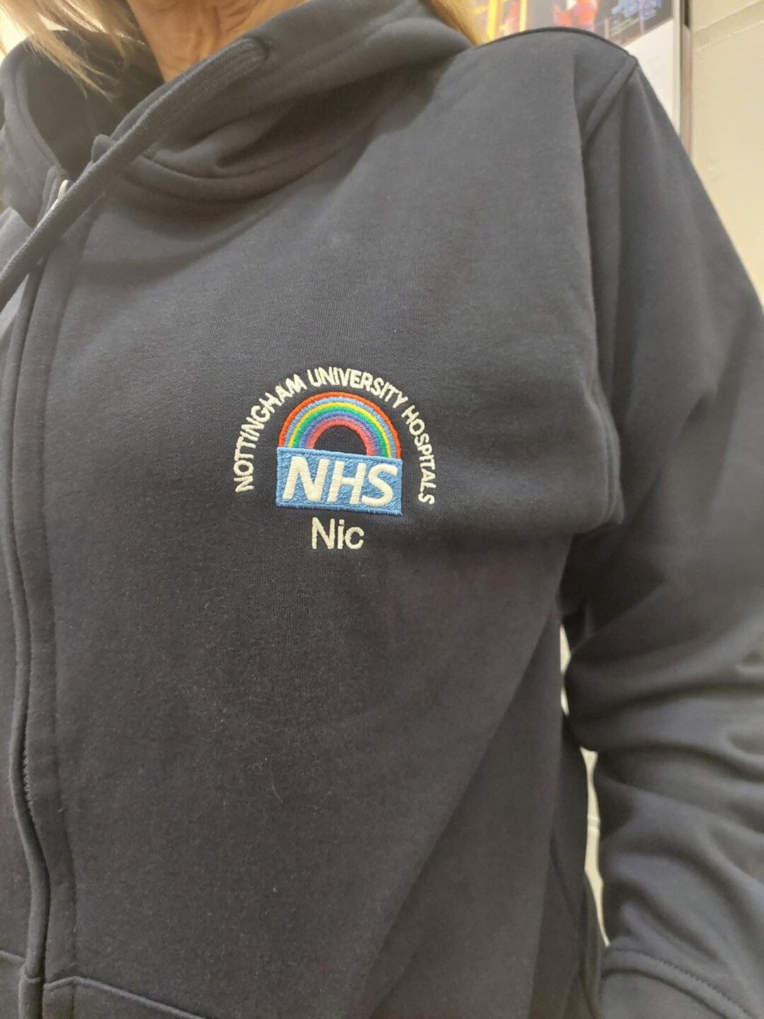 NHS Approved Logo Fleece Jackets - Etsy UK