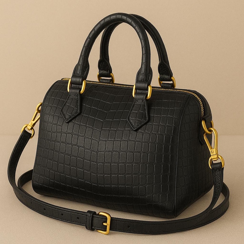 Genuine Crocodile Leather Handbag - Etsy