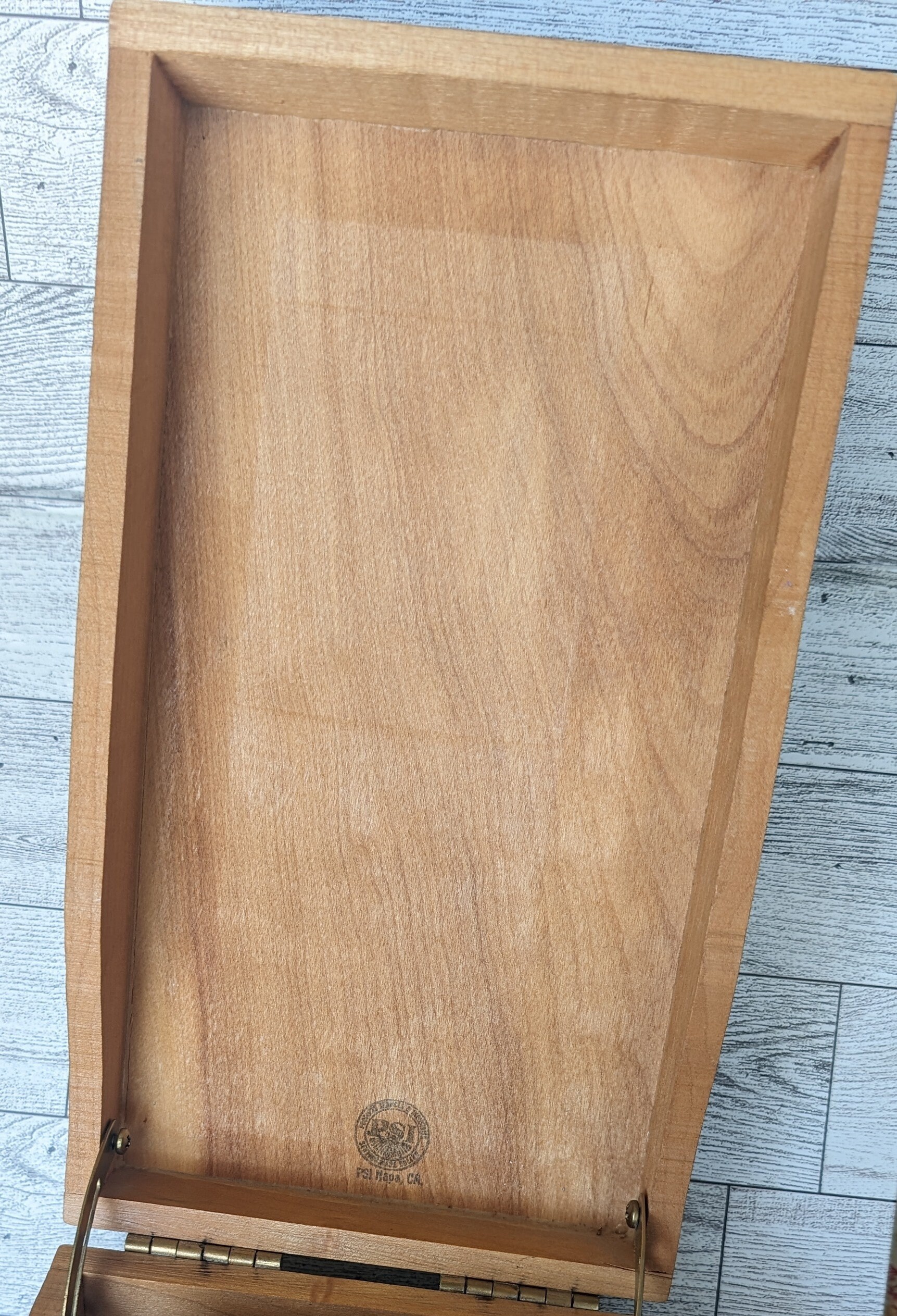 Vintage Napa Valley PSI Oak Wood Index Card File Box Case Dovetailed - Etsy