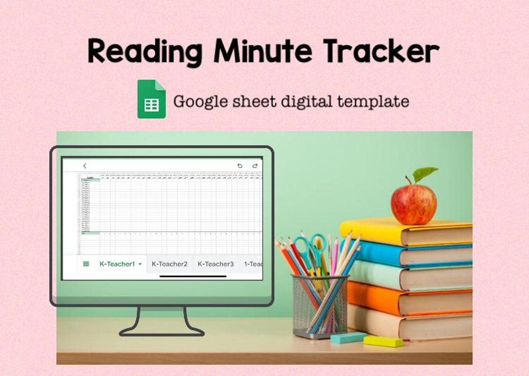 Reading Minute Tracker, School Reading Program Tracker - Etsy