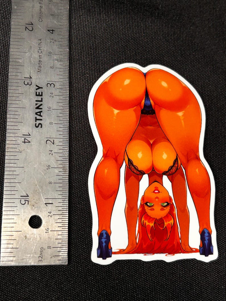 Sexy Anime Waifu Starfire Summer 2025 3.5” Vinyl Sticker - Etsy