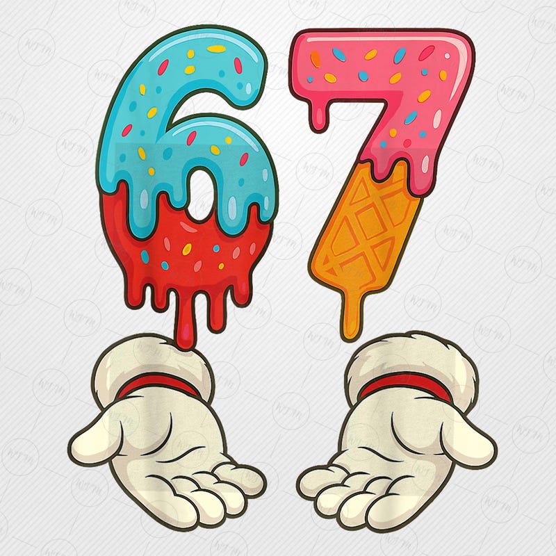 67 Birthday Cake - Etsy