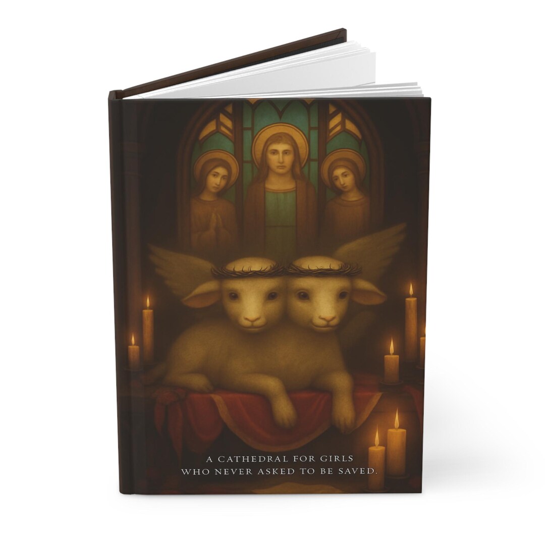 Gothic Two-headed Lamb Journal: Dark Fantasy Religious Notebook - Etsy