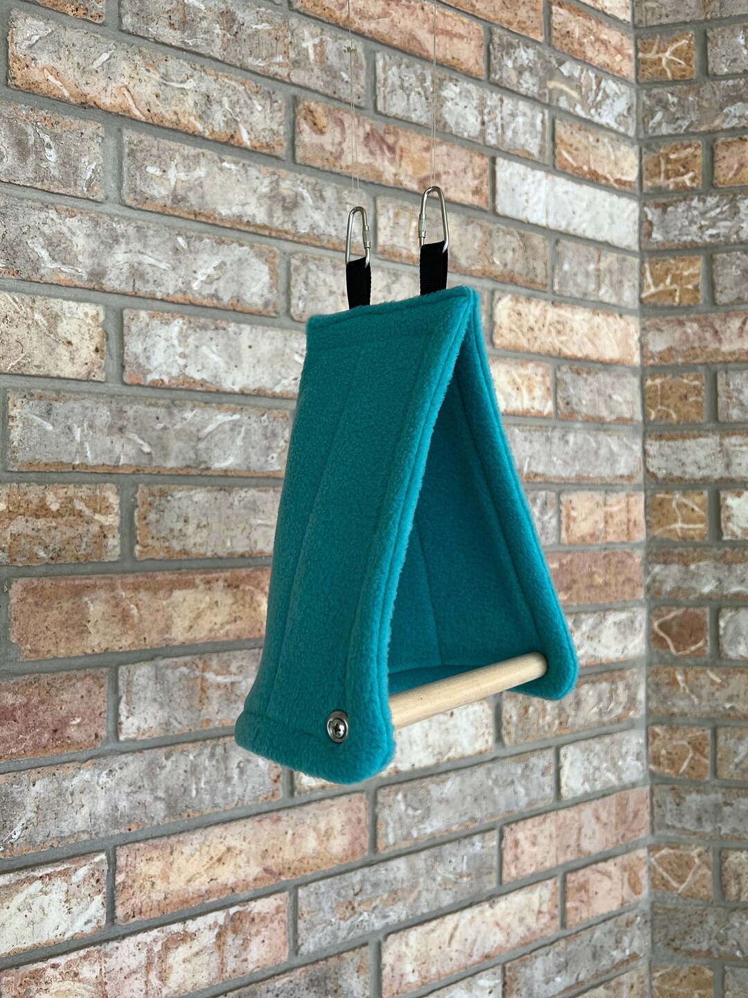 Handcrafted Cozy Bird Tent With Perch, Anti Pill Fleece for Any Size ...
