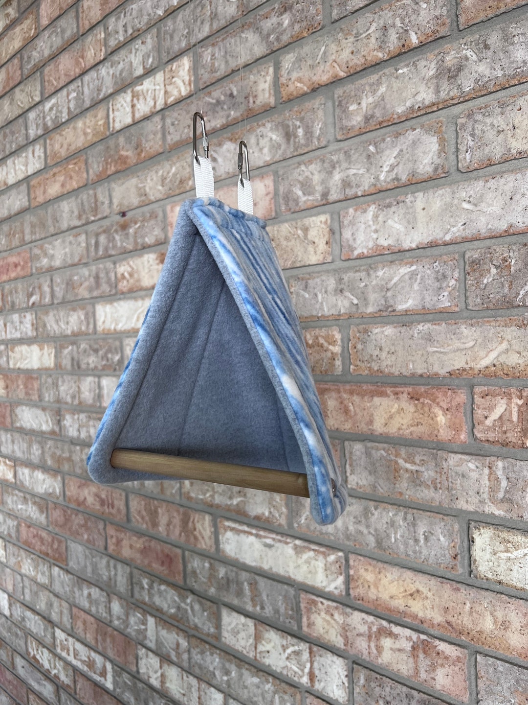 Cozy Bird Tent With Perch: Plush Fleece - Etsy
