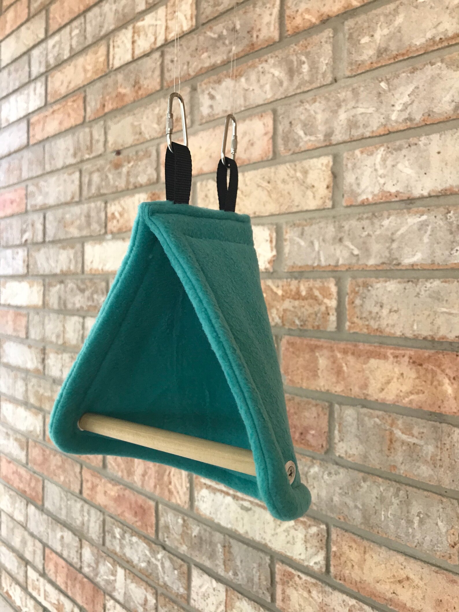 Handcrafted Cozy Bird Tent With Perch Anti Pill Fleece for | Etsy