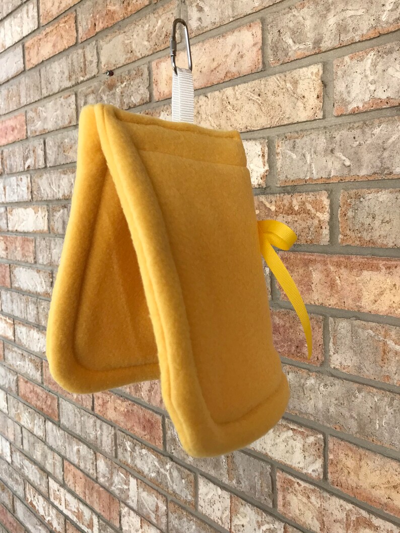 Fleece Bird Tent: Cozy "over the Perch" Bird Bed for Conures, Lovebirds ...