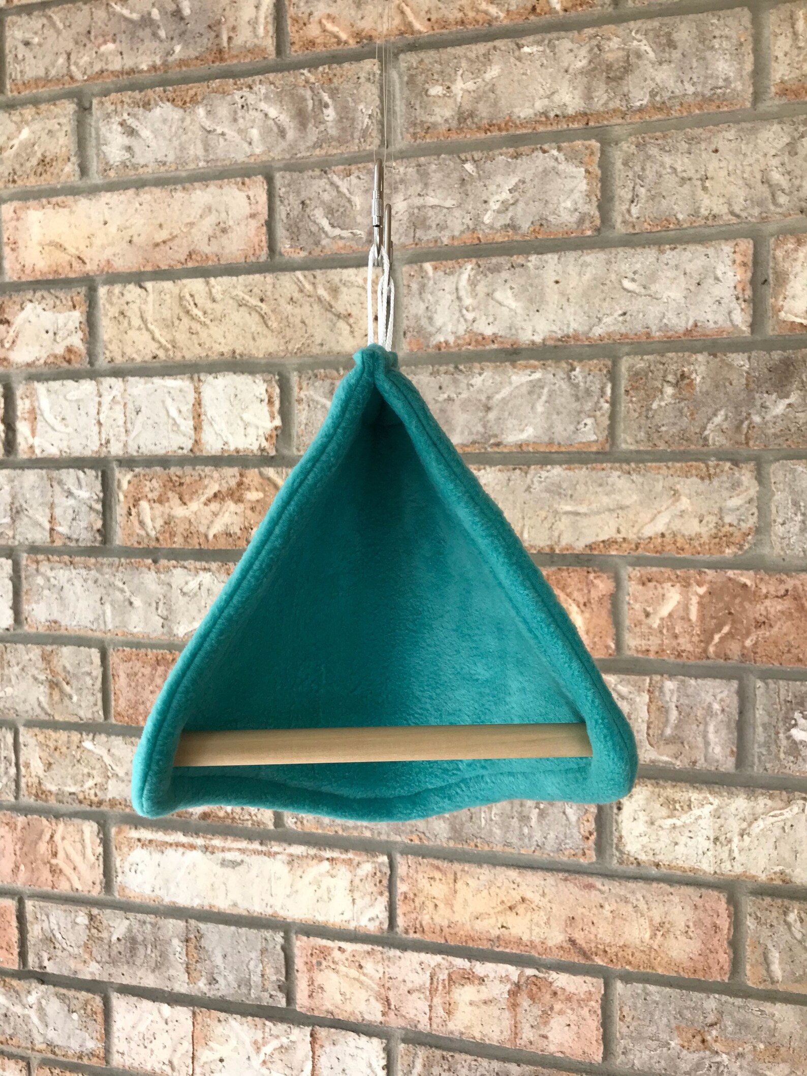 Handcrafted Cozy Bird Tent With Perch Anti Pill Fleece for | Etsy