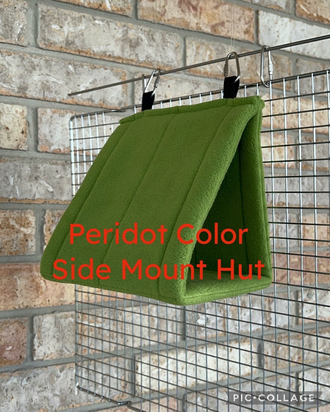 Side Mount Cozy Bird Hut, Bird Tent for Any Young or Special Needs ...