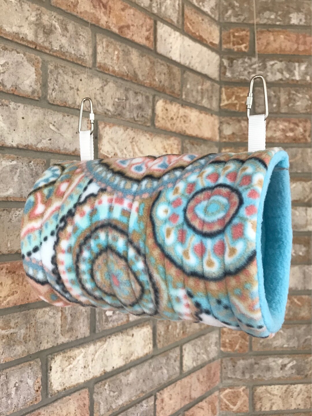 Cozy Bird Tunnels, Quilted Fleece Hideaway for Any Smaller Birds ...