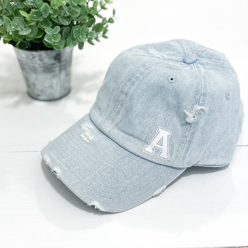 Denim Blue Hat - Etsy