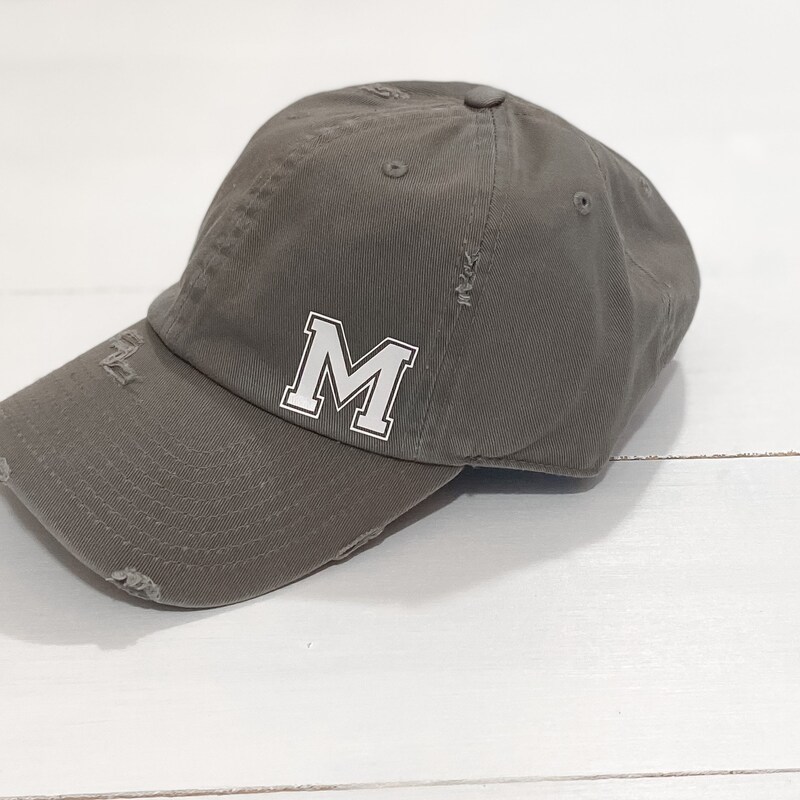 Distressed Baseball Cap - Etsy
