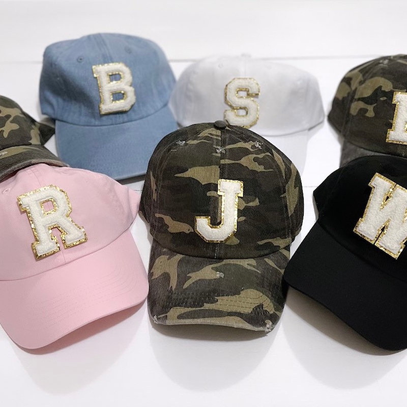 Hat With Initials - Etsy