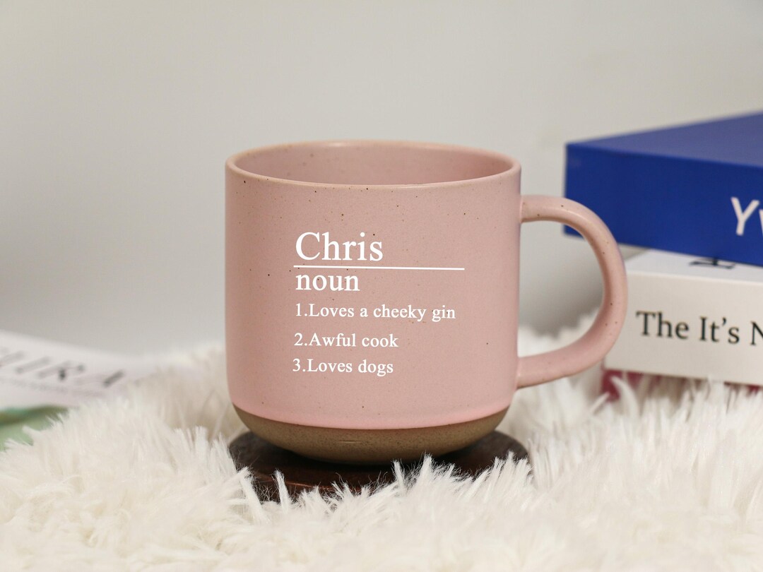Personalized Name Definition Mug: Laser Engraved Ceramic Gift - Etsy