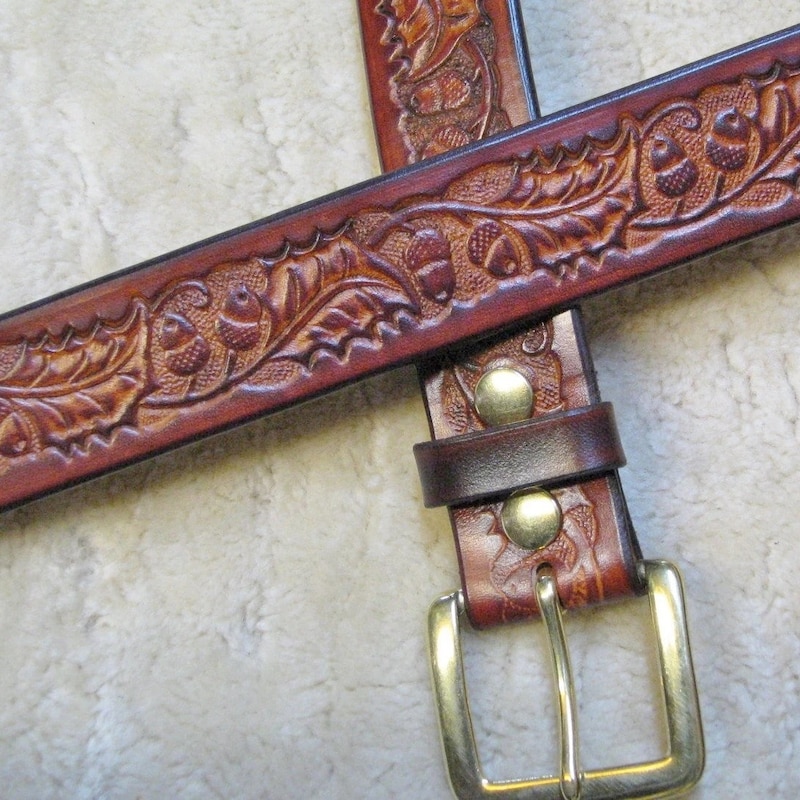 Embossed Belts - Etsy