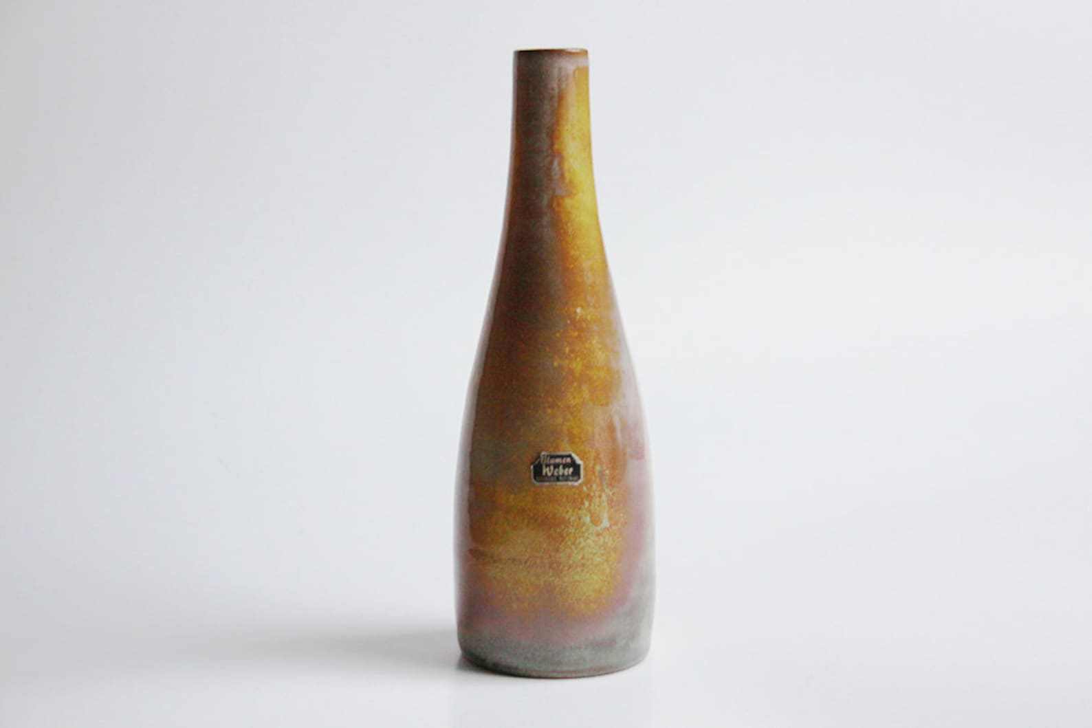 Modernist Dutch Studio Pottery Bottle Vase - 70s - Etsy