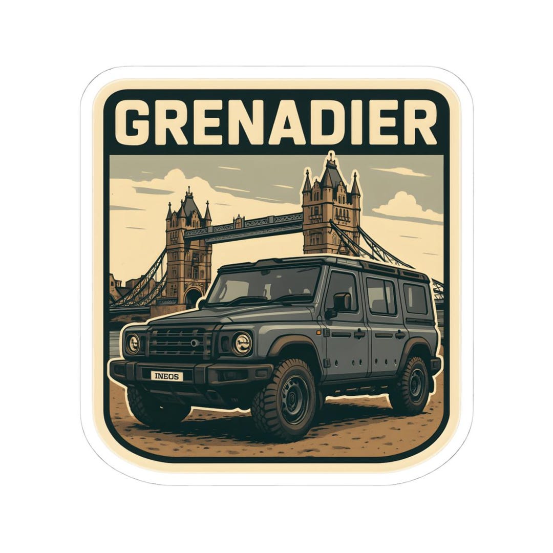 Ineos Grenadier SUV Sticker: Glossy Car Enthusiast Gift - Etsy