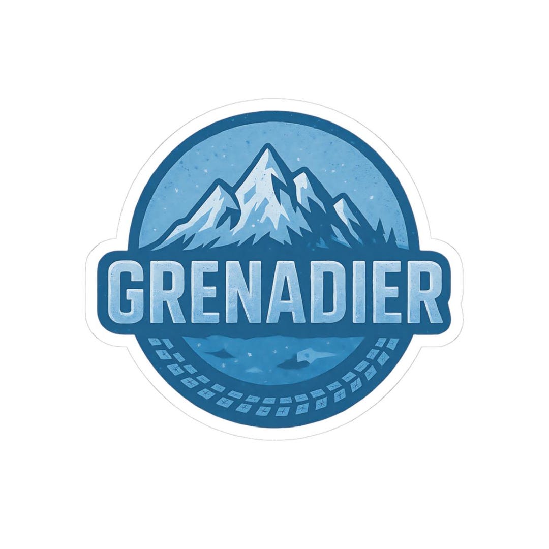 Grenadier Winter Sticker - Etsy