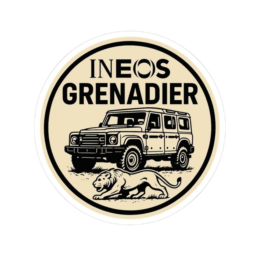 Ineos Grenadier Sticker, Vintage Car Style, Laptop Decal - Etsy