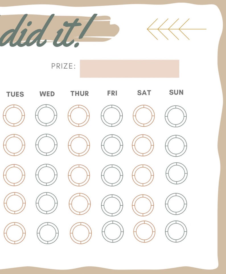 I Did It, Reward Chart! Encouraging Independence and Positive Behavior ...