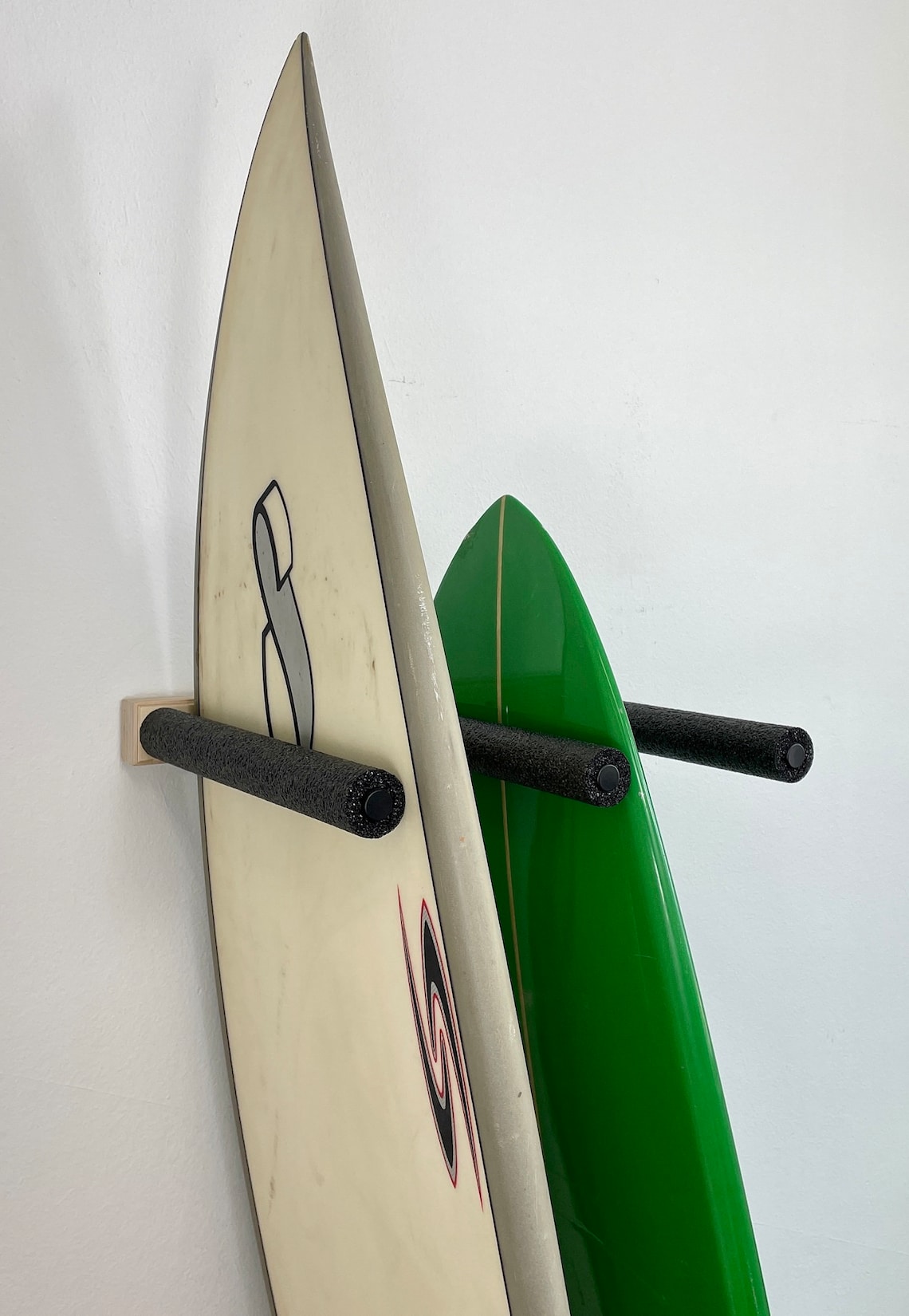 Vertical Surfboard Wall Rack Holds 2 Boards - Etsy