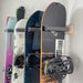 Vertical Snowboard & Ski Wall Rack Mount - Etsy