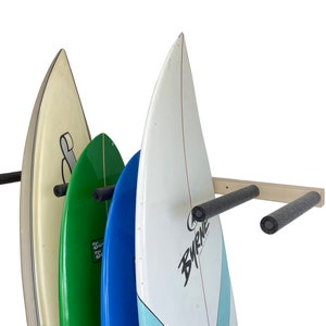 Vertical Surfboard Wall Rack - Etsy