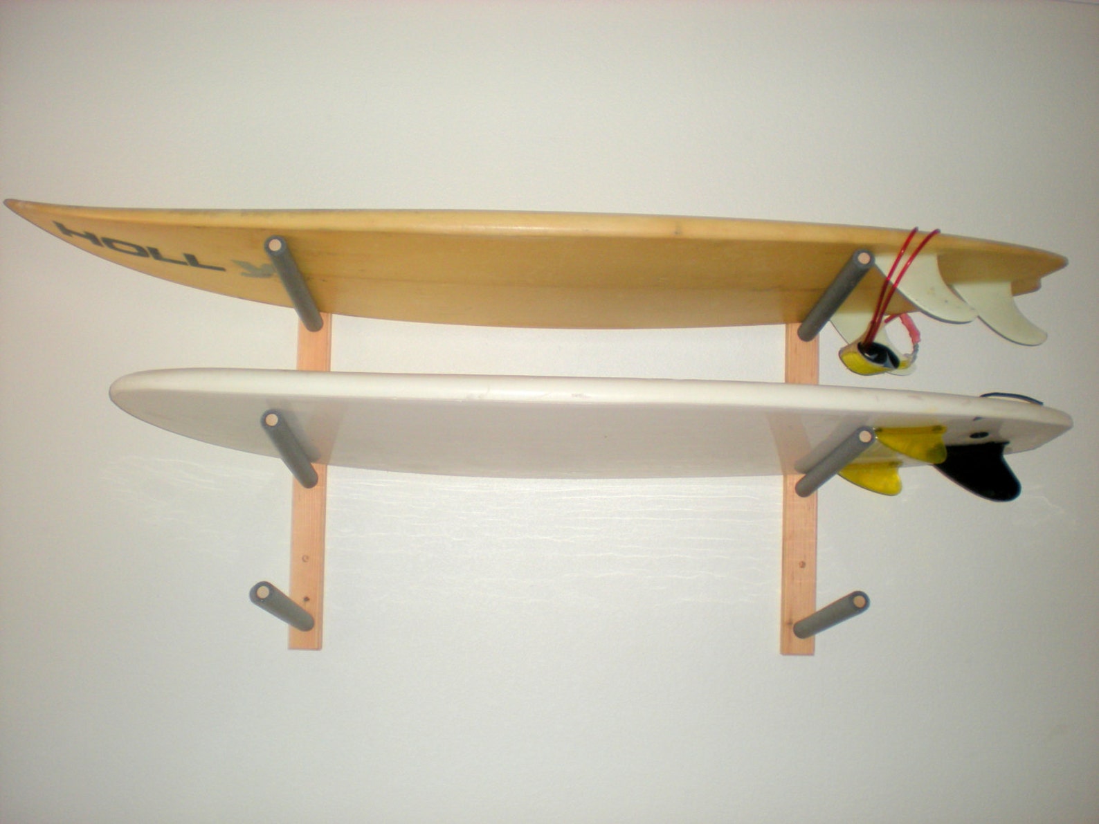 Surfboard Wall Rack Mount Holds 3 Boards | Etsy