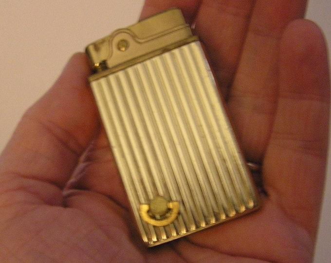 Crown Musical Lighter Gorgeous Gold-plated Case-vintage Novelty-music ...
