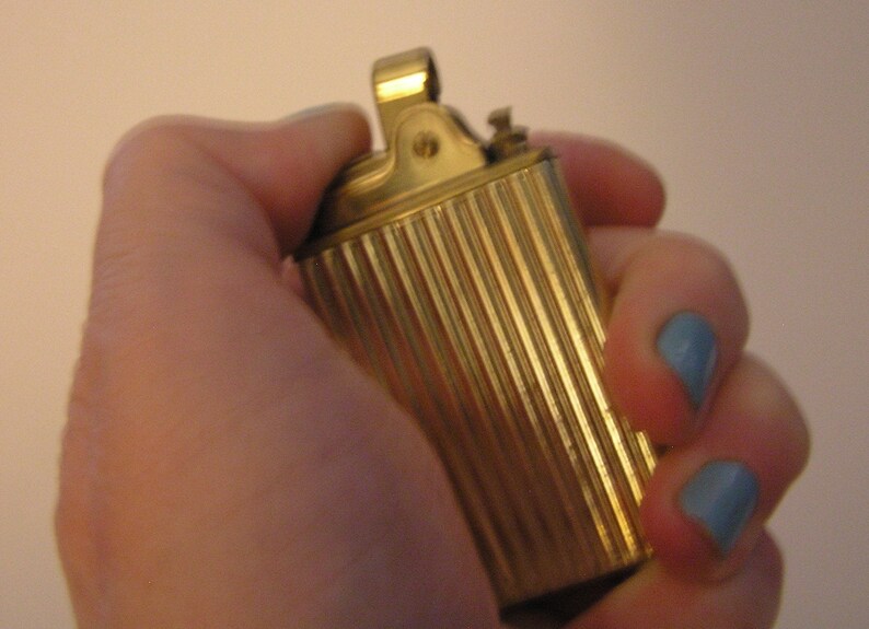 Crown Musical Lighter Gorgeous Gold-plated Case-vintage - Etsy