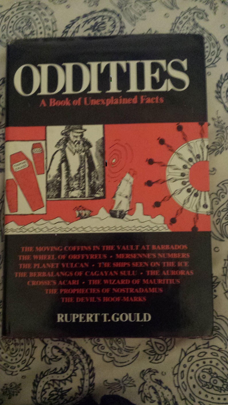 Oddities Book by Rupert T. Gould 1965 Publication A Book of | Etsy
