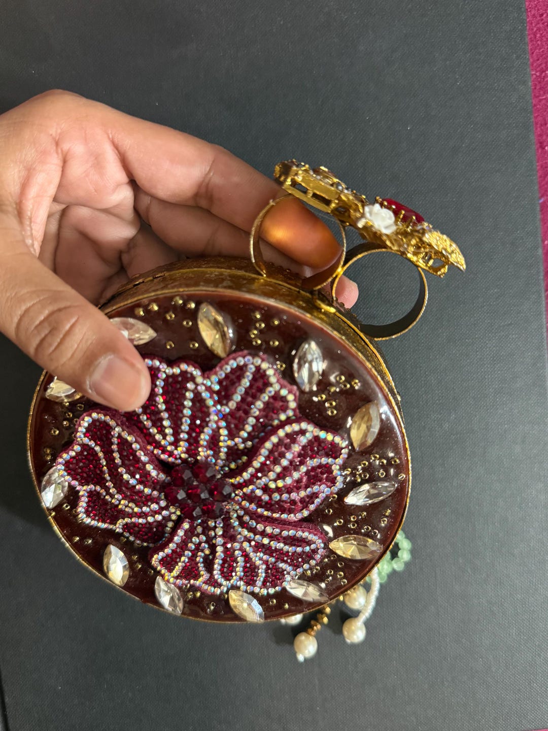 Embellished Rhinestone Bridal Clutch: Pakistani Indian Wedding Purse - Etsy