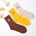 Custom Embroidered Socks,unisex Cotton Socks,with Personalized Text ...