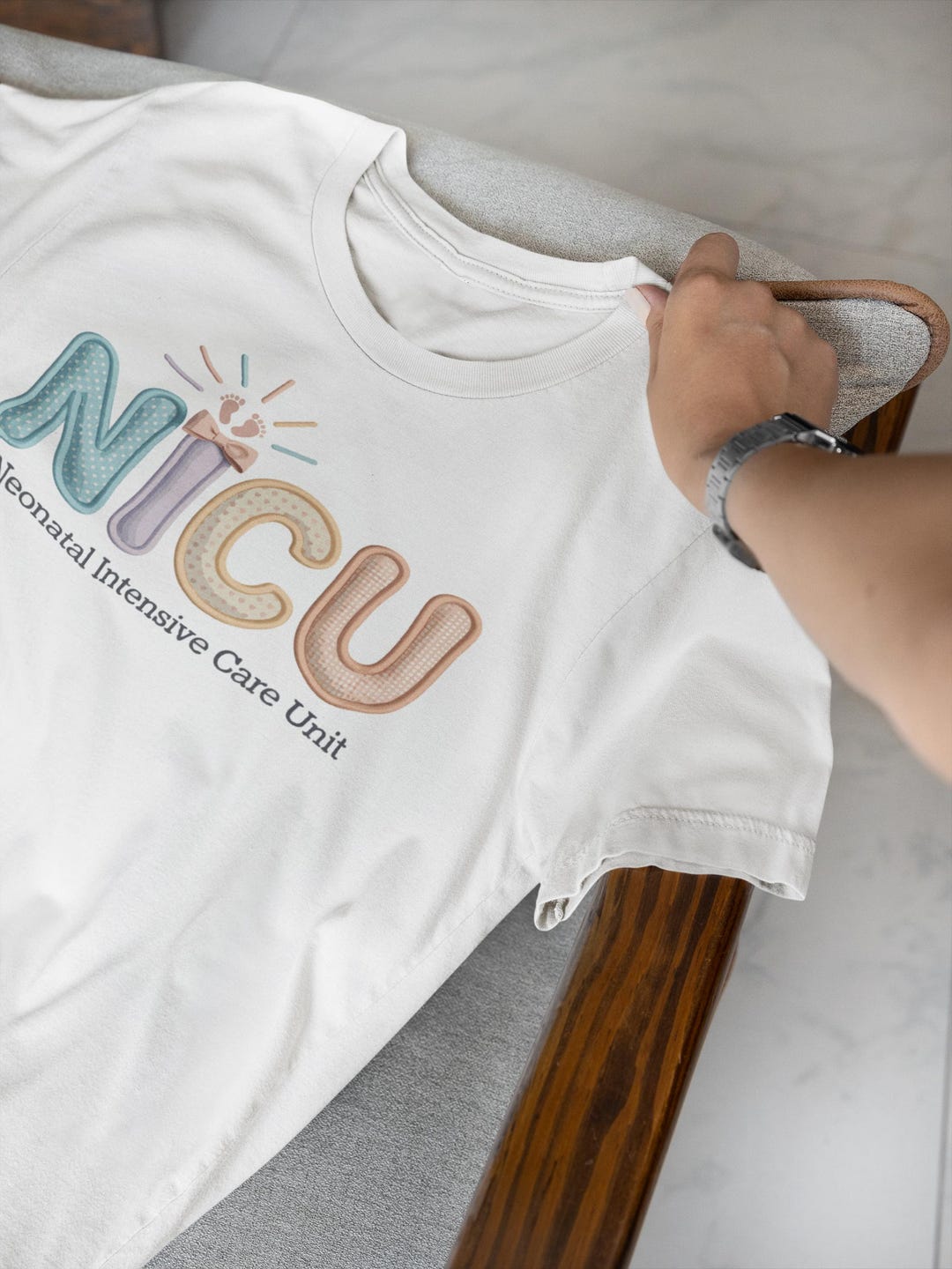 NICU Nurse Shirt, Neonatal Intensive Care Unit Shirt, Nicu Crew Shirt ...