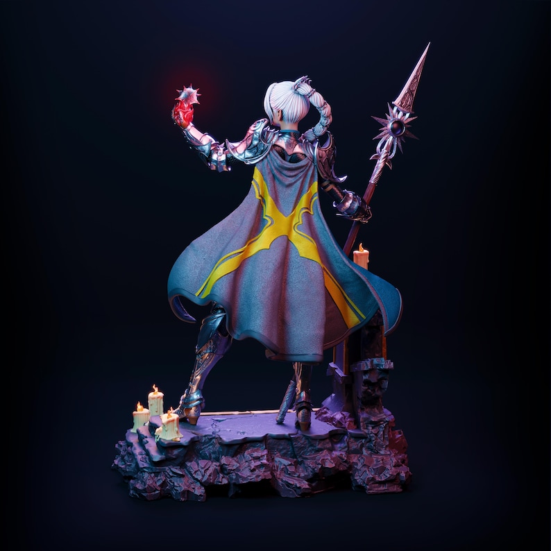 Shadowheart | Figurine | Collectible | Pin up | CA 3D Studios - Etsy