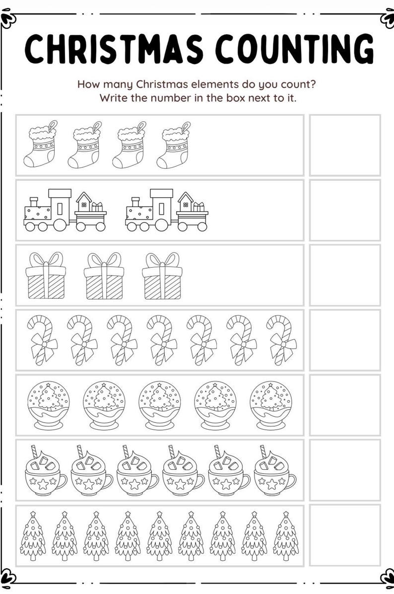 The Ultimate Christmas Activity Pack is HERE! - Etsy