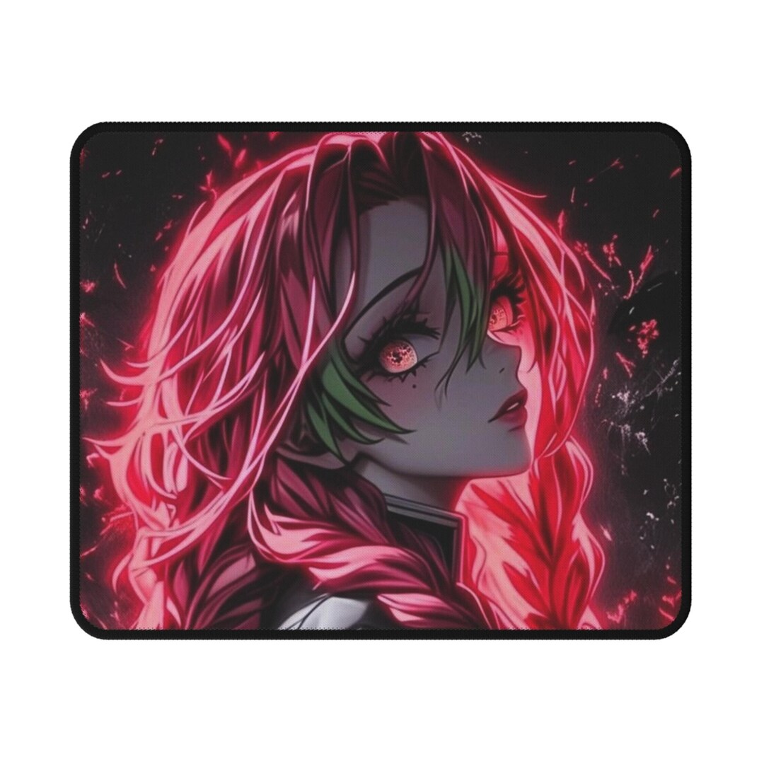 Anime Demon Slayer Mitsuri Gaming Mouse Pad, Non-slip Desk Mat for ...