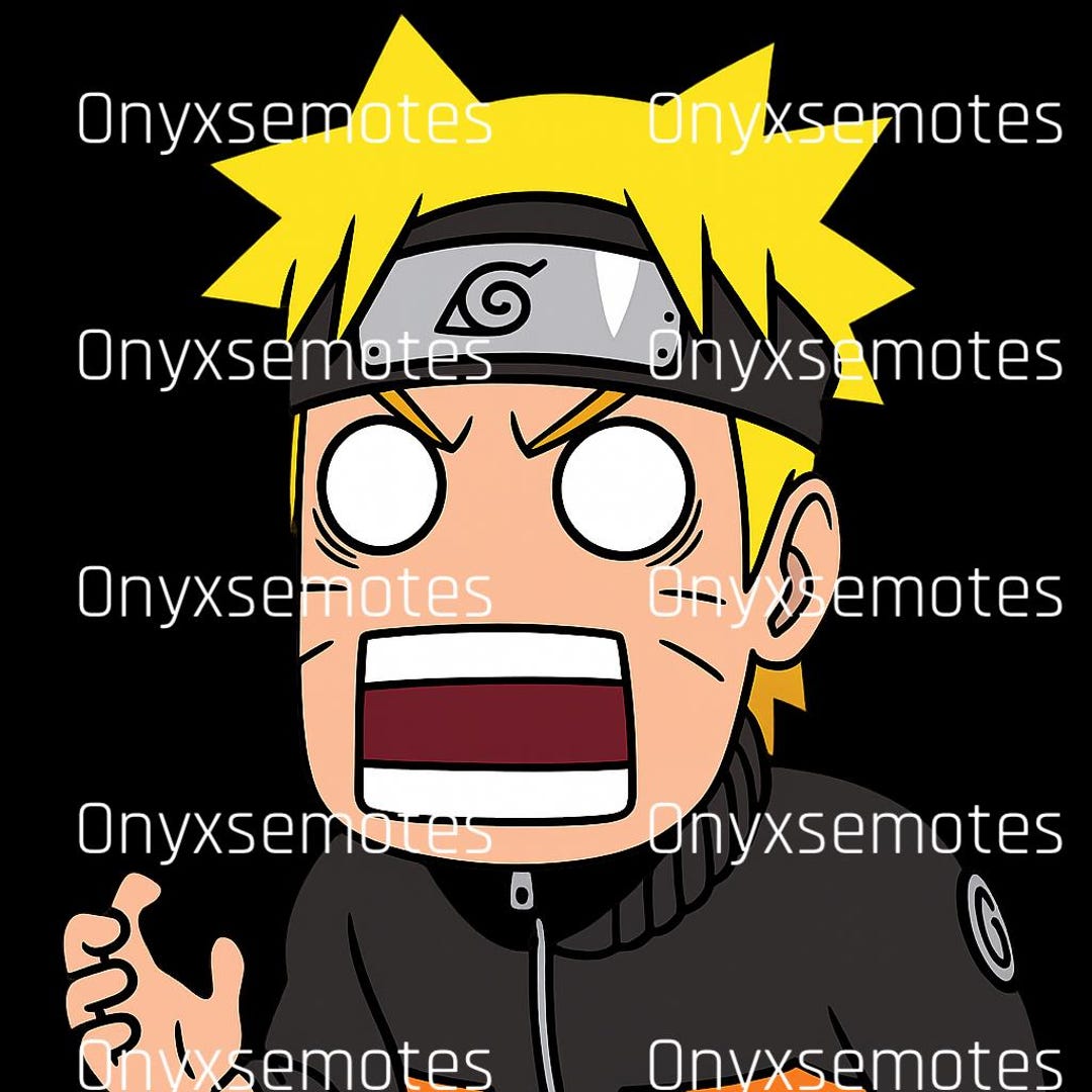 Twitch Emotes Anime Discord Naruto - Etsy