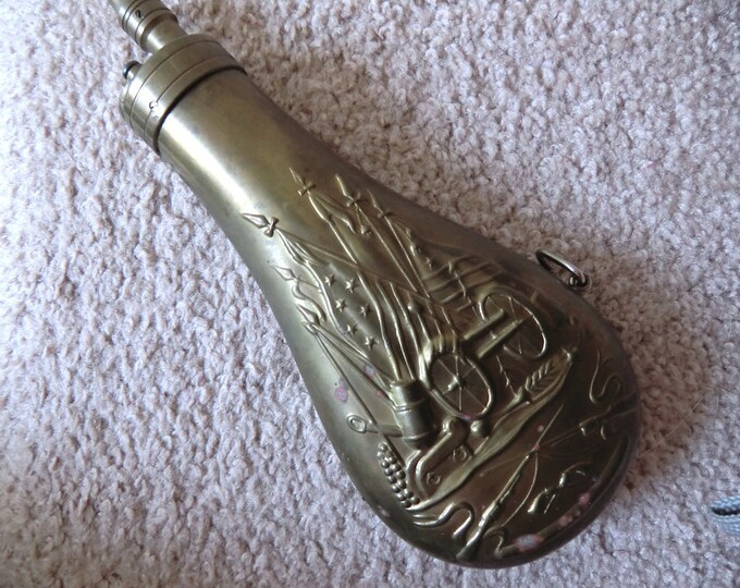 Gun Powder Flask Civil War Replica - Etsy