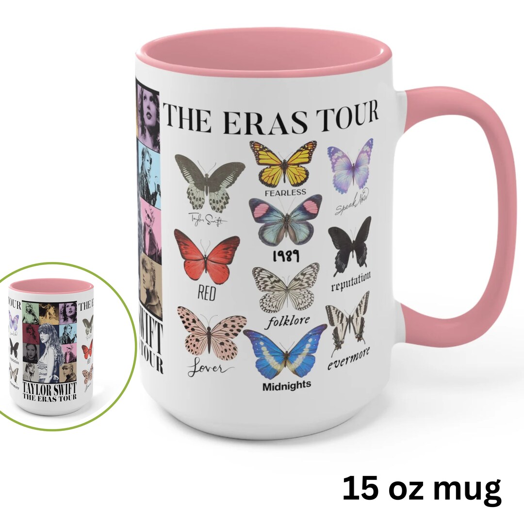Eras Butterfly Mug Concert Coffee Mug for Butterfly Lovers - Etsy