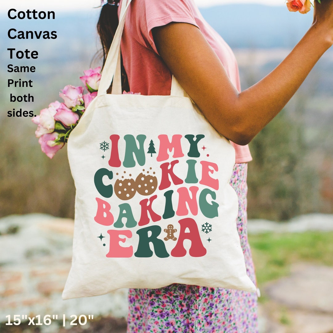 In My Cookie Baking Era Tote Bag, Gift for Cookie Baker Mom ...