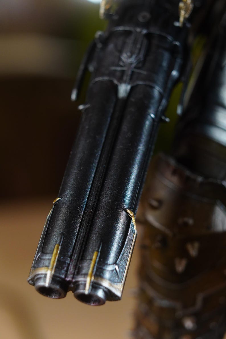 Doom Slayer Doomguy the Dark Ages Hand Painted 1/6 Scale Statue 34cm ...