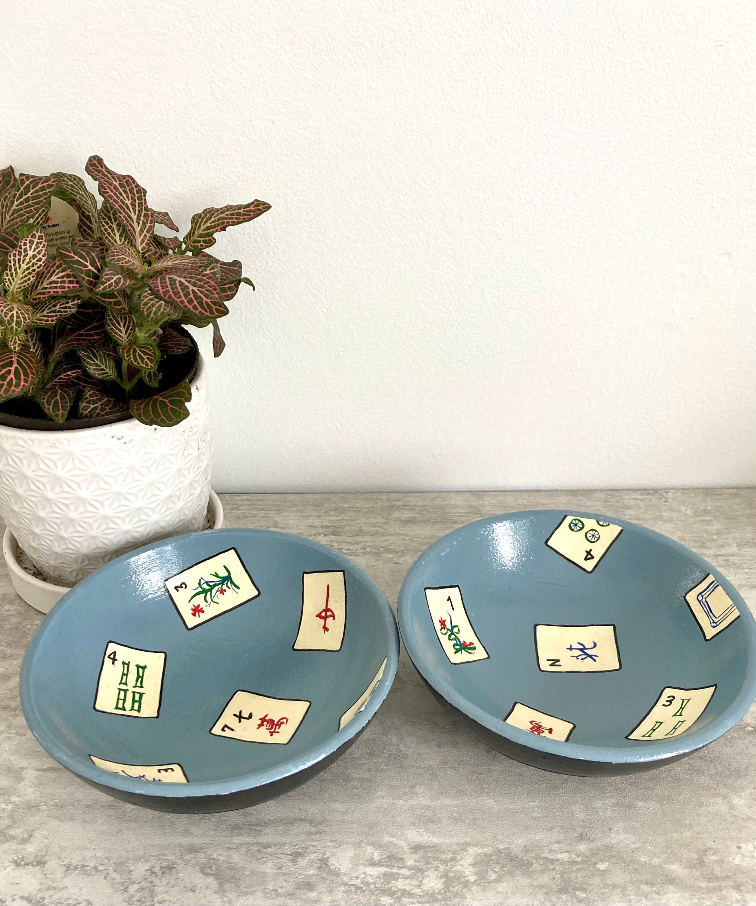 Mahjong Bowls/mahjong/snack Dish - Etsy