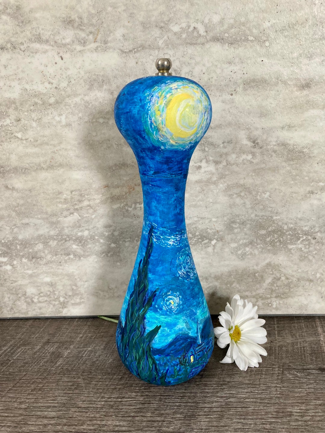 Starry Night/pepper Mill /pepper Grinder - Etsy