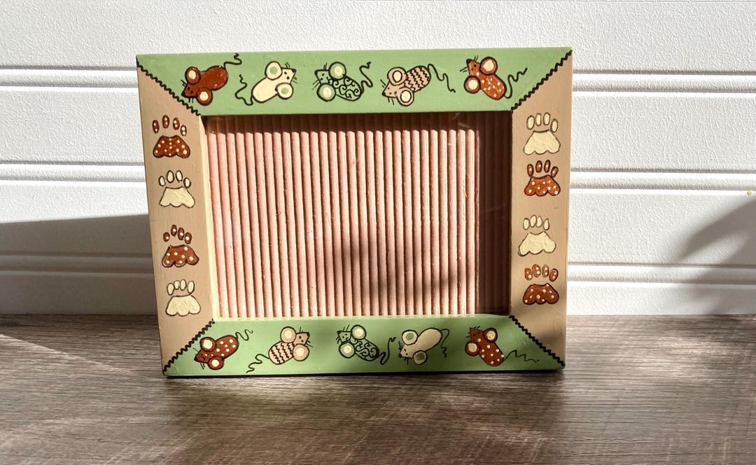 Cat Frame/ Painted Frame/ Cat Themed Gift - Etsy