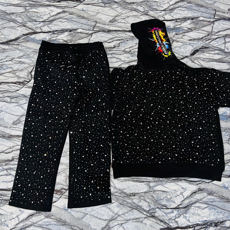 Rhinestone Tracksuit - Etsy