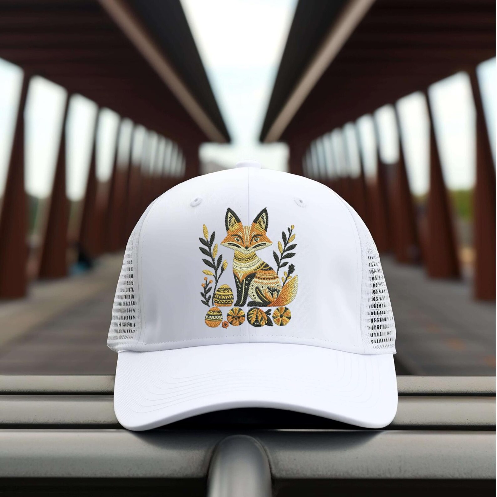 Floral Fox Embroidery Machine Design Bundle Cute Fox Embroidery Designs ...
