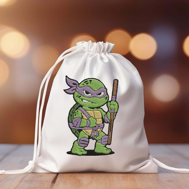 Ninja Turtle Embroidery Design Bundle Mini Turtle Machine Embroidery ...