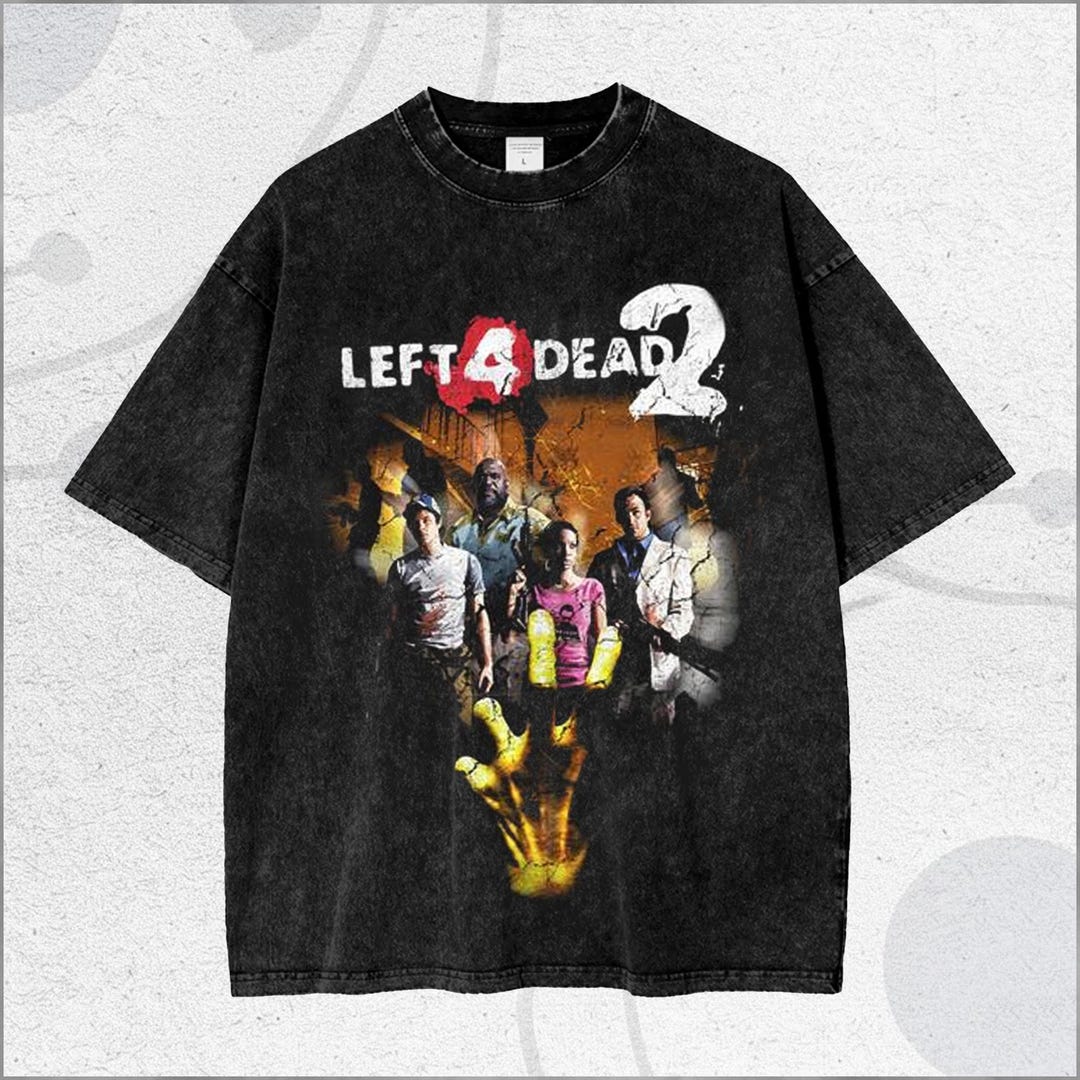 Vintage Wahsed Co-op Zombie Survival Shirt, Retro Y2K Zombie Shooter ...